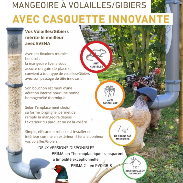 Mangeoires EVENA - France Poulailler
